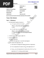 Class 12 Revision Notes Matrices | PDF | Matrix (Mathematics ...