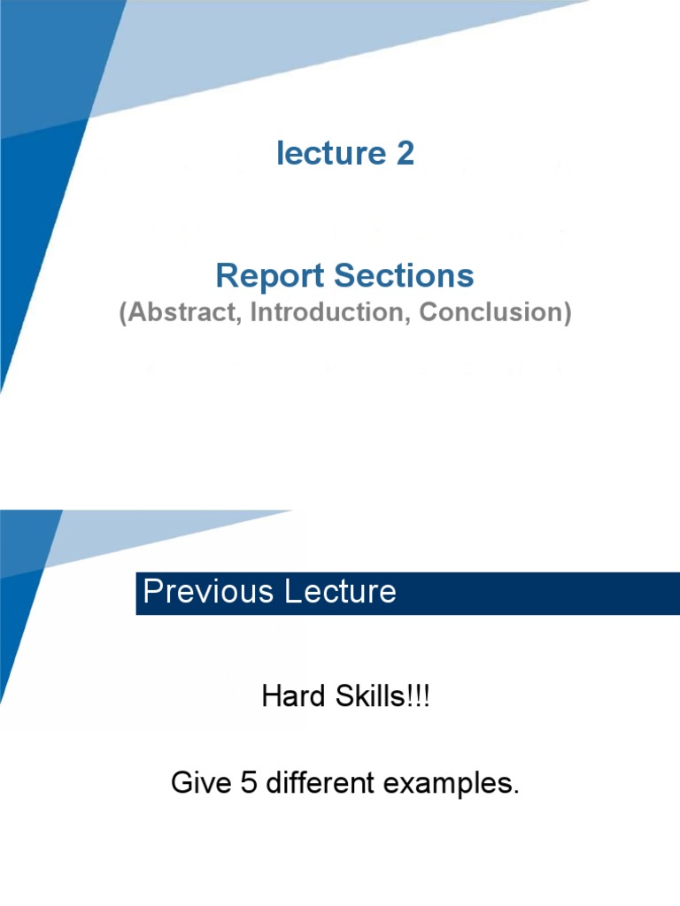 Abstract, Introduction, Conclusion | PDF | Abstract (Summary) | Paragraph