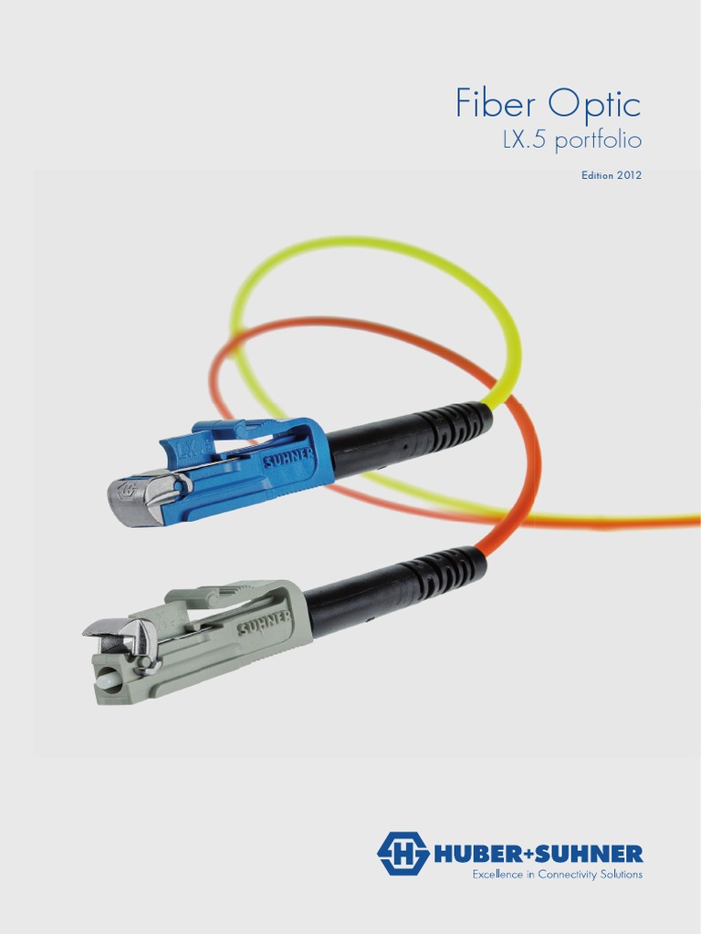 LX.5 Fiber Optic Connector Overview | PDF | Electrical Connector ...