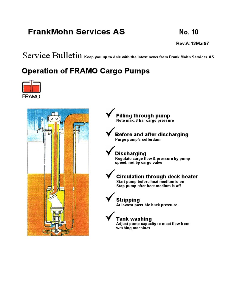 Framo Cargo Pumps as.c | Pump | Hvac