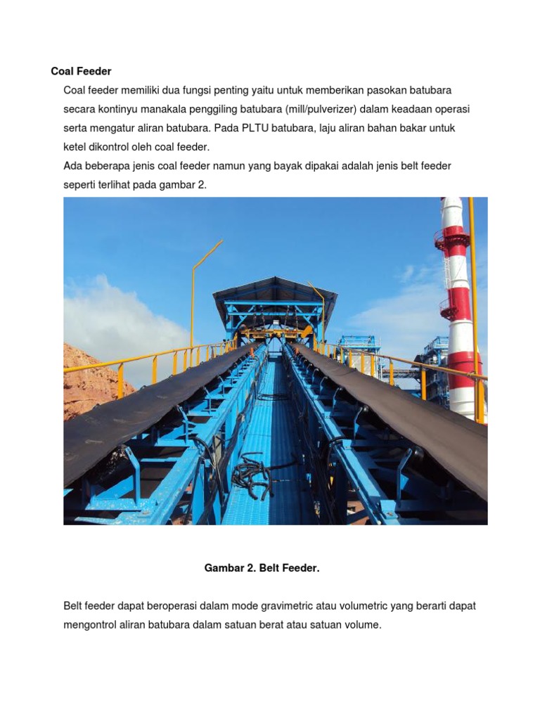 Coal Feeder | PDF