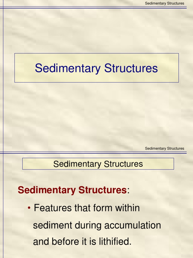 Sed Structures | Sedimentary Rock | Rocks