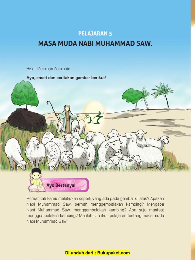 Pelajaran 5 Masa Muda Nabi Muhammad SAW | PDF