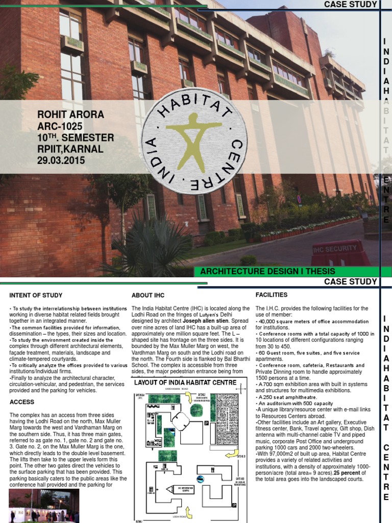 Ihc Case Study | PDF | Courtyard | Basement