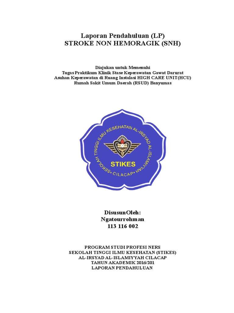 LP Stroke Non Hemoragik | PDF