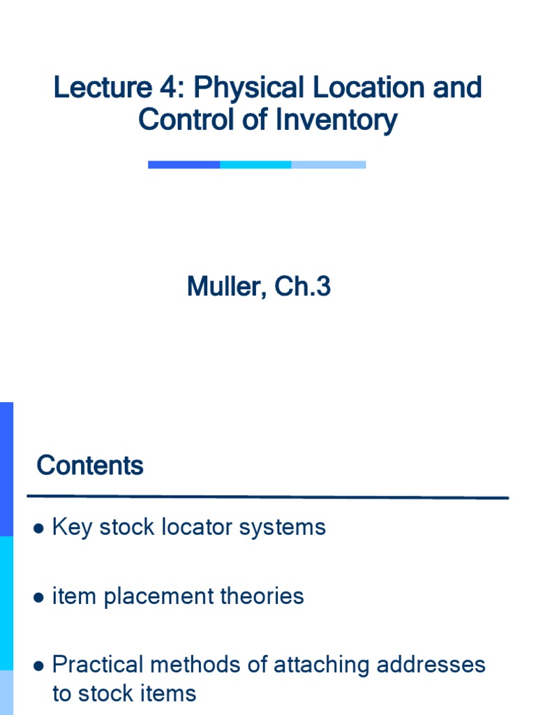 Optimizing Inventory Placement Through Effective Locator Systems and ...
