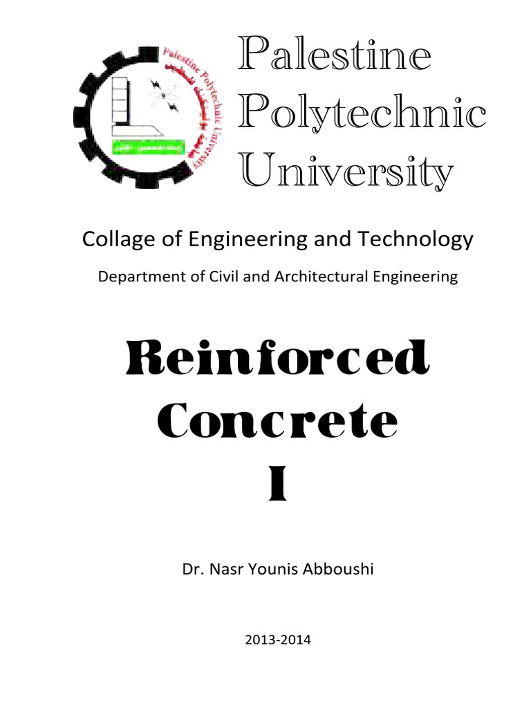 Reinforced Concrete I Palestine | PDF | Reinforced Concrete | Strength ...