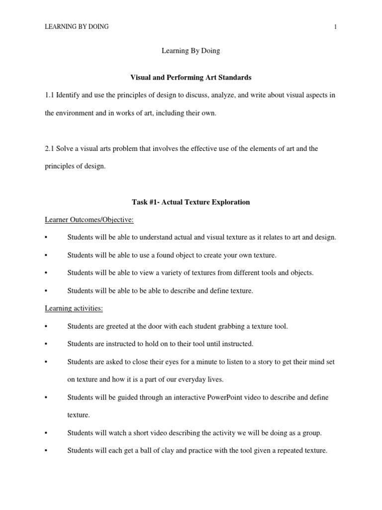 Learning by Doing | PDF | John Dewey | Learning