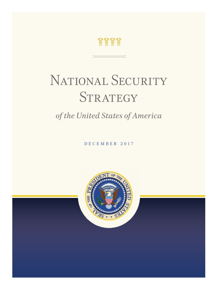 US National Security Strategy 2017 | Download Free PDF | National ...
