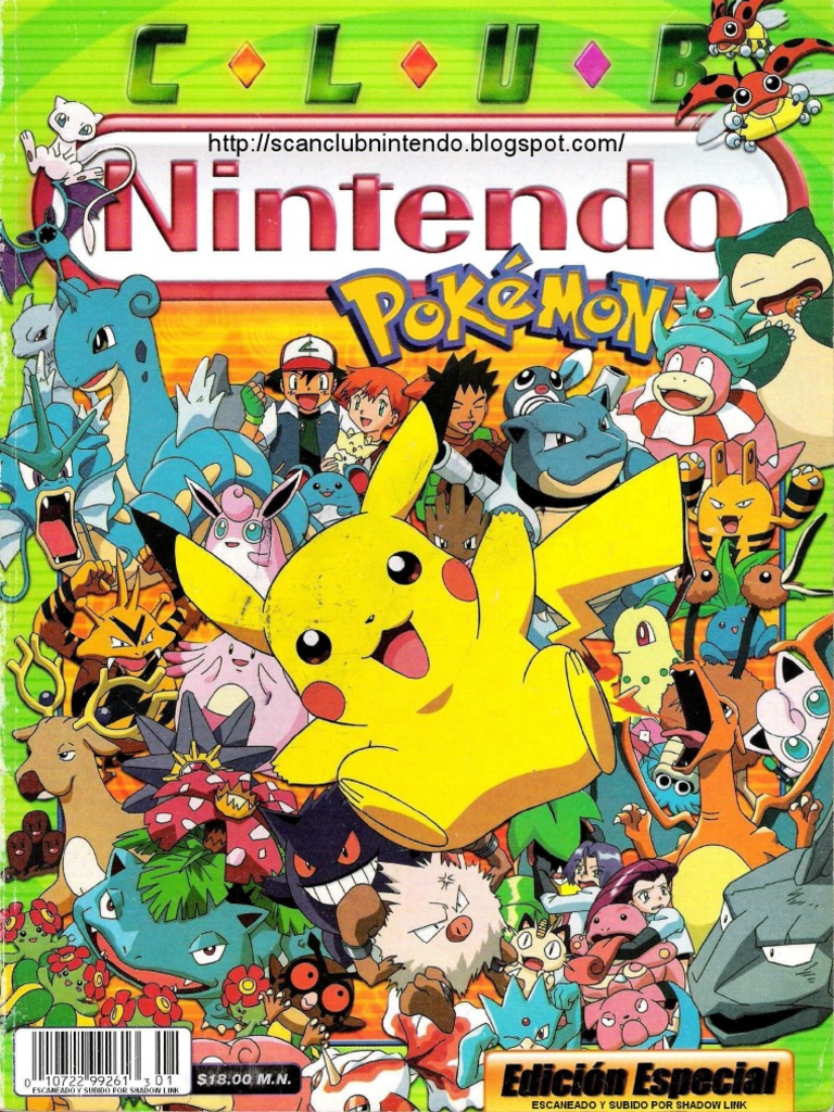 Club Nintendo Edicion Especial Pokemon (2001) (HQ) (ShadowLink) | PDF ...