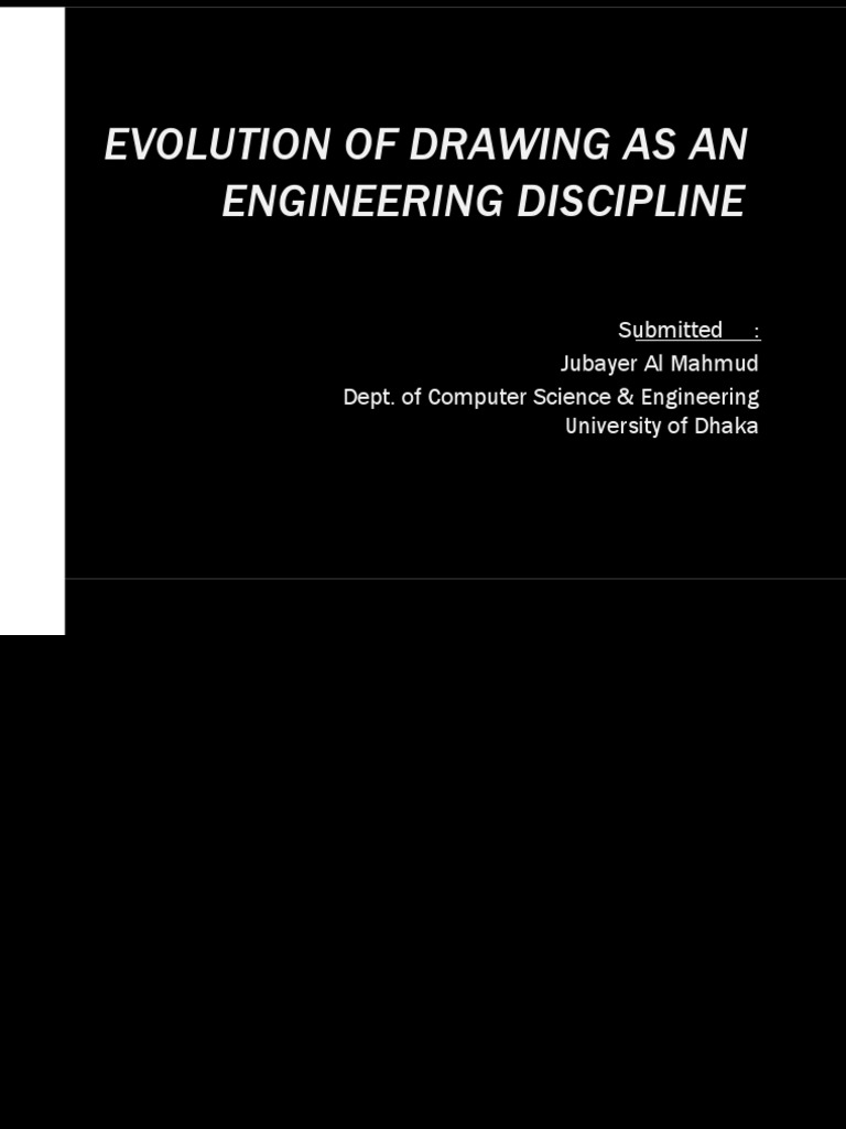 Evolution of Drawing As An Engineering Discipline | PDF | Computer ...