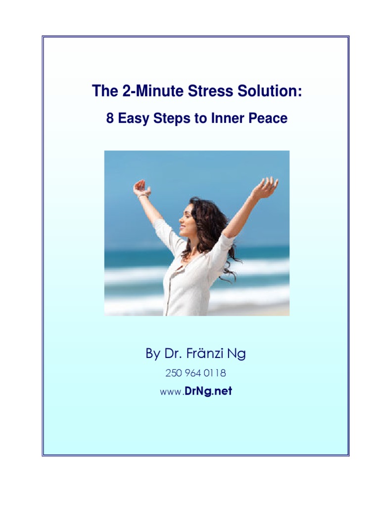 The 2-Minute Stress Solution:: 8 Easy Steps To Inner Peace | PDF