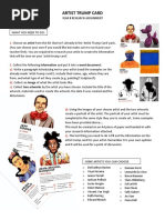Graphic Design Research Worksheet | PDF