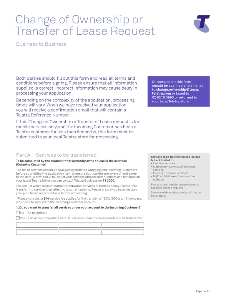 Change of Ownership | PDF | Address (Geography) | Identity Document