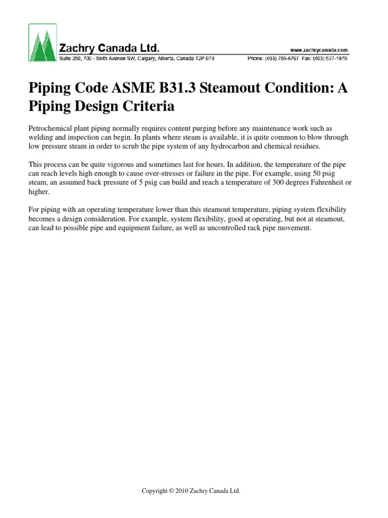 Defination of Steam Out Condition | PDF | Steam | Pipe (Fluid Conveyance)