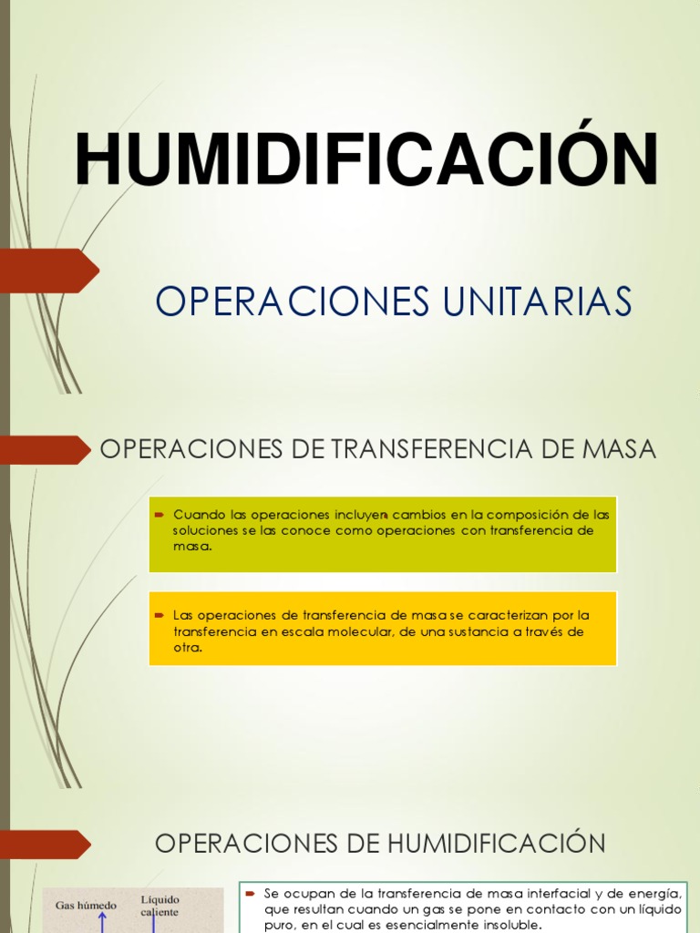 HUMIDIFICACIÓN | Humedad | Materiales transparentes