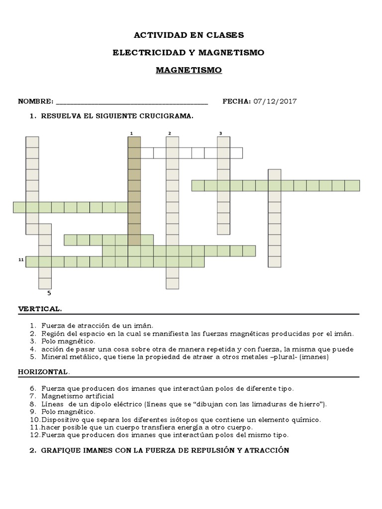 Explorando el magnetismo: actividades prácticas sobre imanes, fuerzas ...