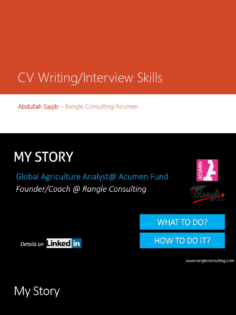 CV Writing & Interviewing Skills UoAJK | PDF | Résumé | Job Interview