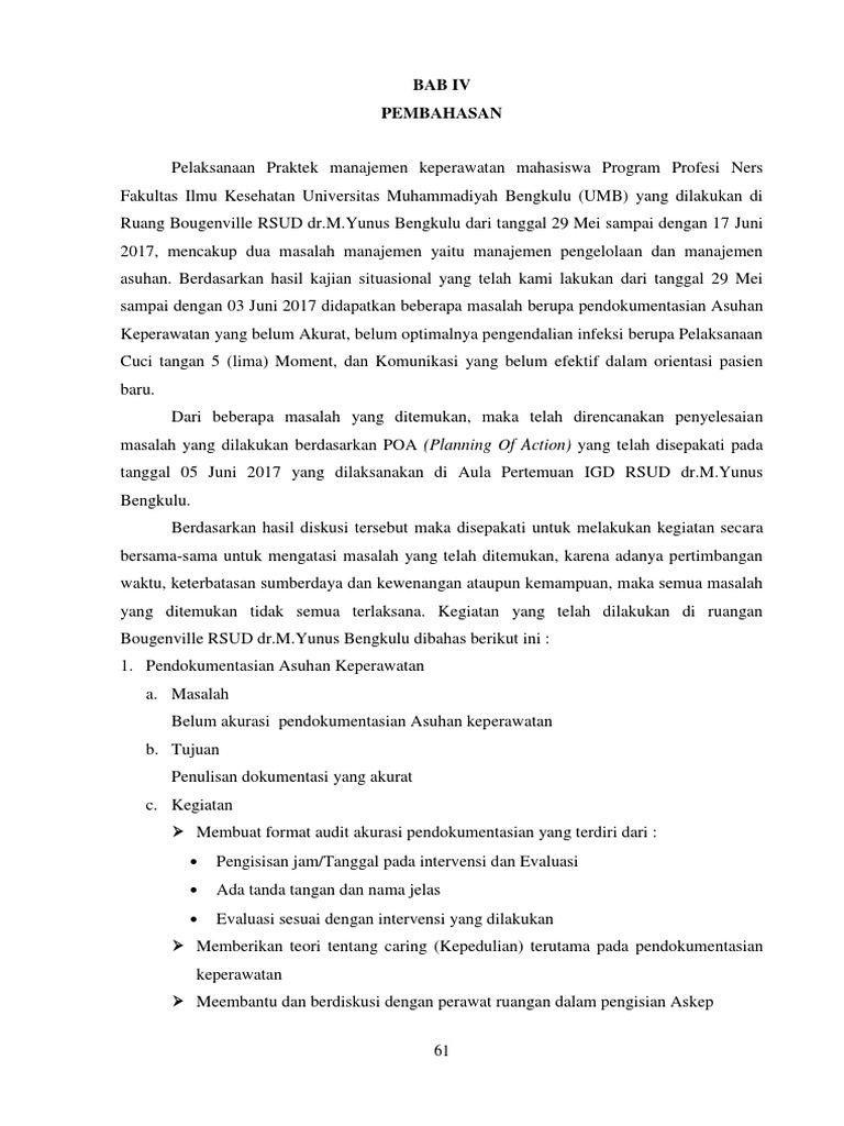 BAB IV Dan V Laporan MAnajemen | PDF