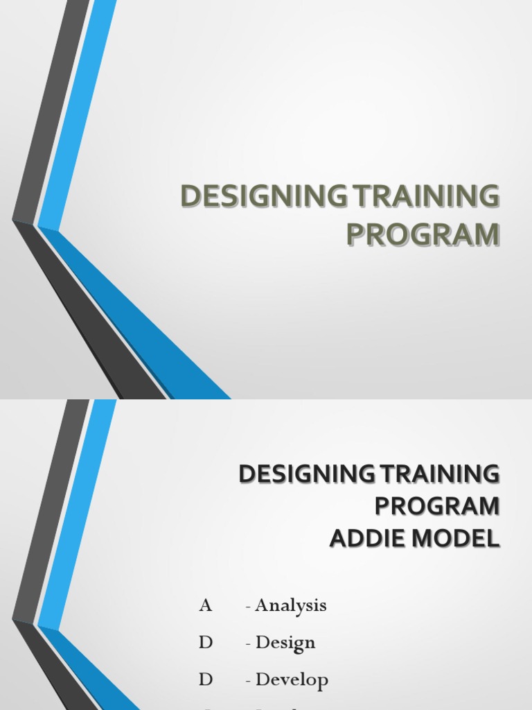 Addie Model | PDF | Educational Assessment | Evaluation