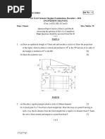Engineering Drawing Exam Sample 1 | PDF