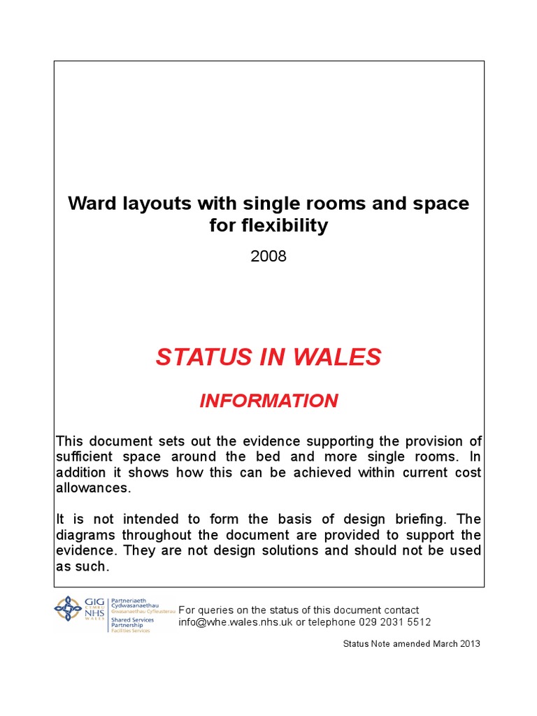 Ward Layouts | PDF | National Health Service | Patient