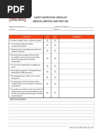 Eyewash Checklist | PDF