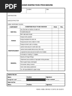 Portable Toilet Inspection Checklist: Red Sea Housing Services Co