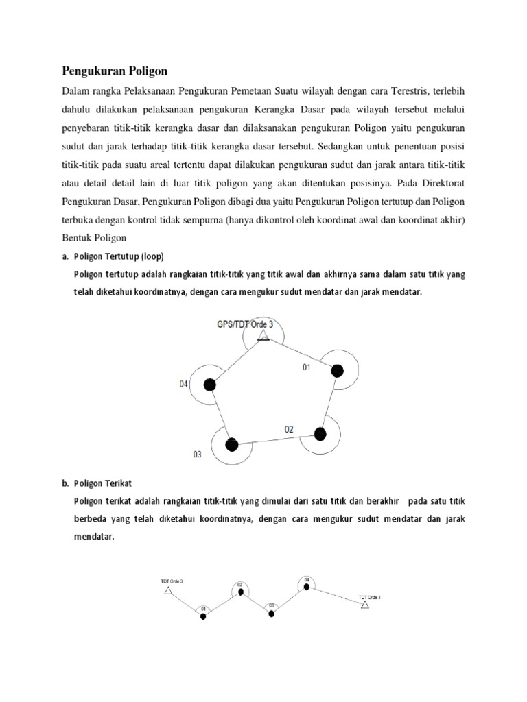 Pengukuran Poligon | PDF