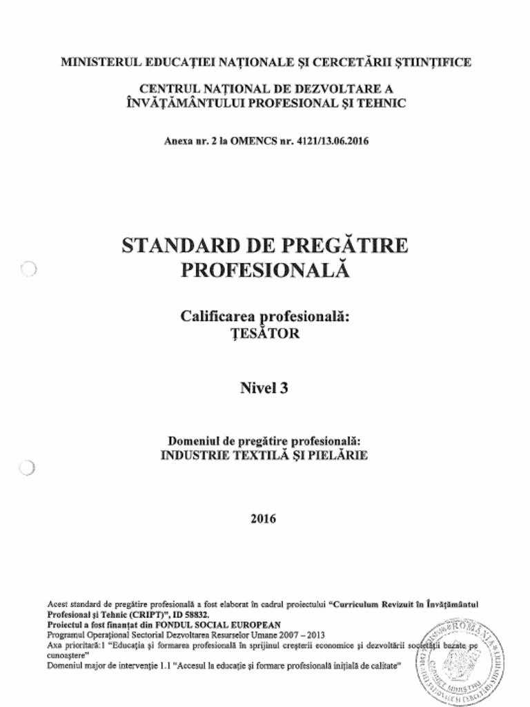 SPP Niv 3 Tesator | PDF