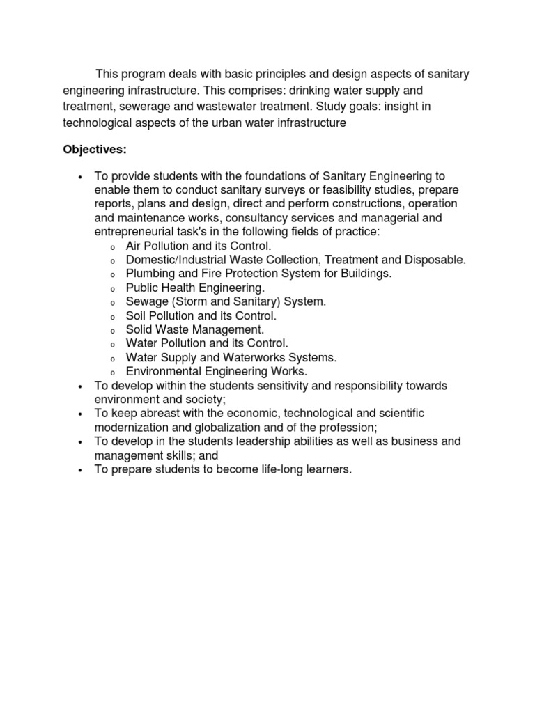 Fundamentals of Sanitary Engineering | PDF | Art