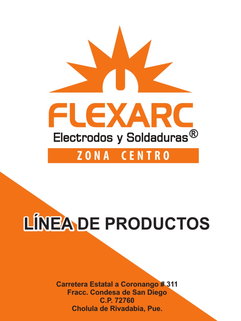 Catálogo Flex Arc | PDF | Soldadura | Construcción