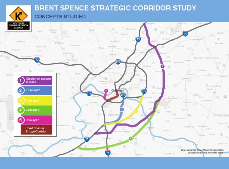 Brent Spence Concepts Map FINAL | PDF
