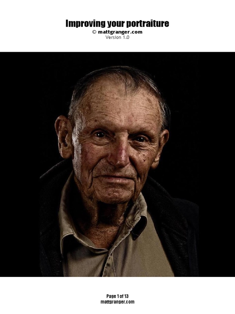 Guide To Portraiture | PDF | Portrait Photography | Optics