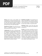 Sleep Quality Scale | PDF | Sleep | Behavioural Sciences