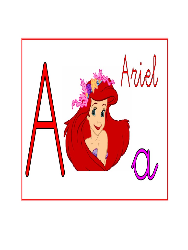 Abecedario Disney PDF | PDF