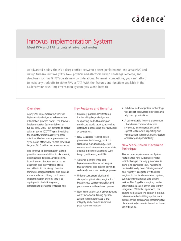 Innovus Implementation System Ds | PDF | Mathematical Optimization ...