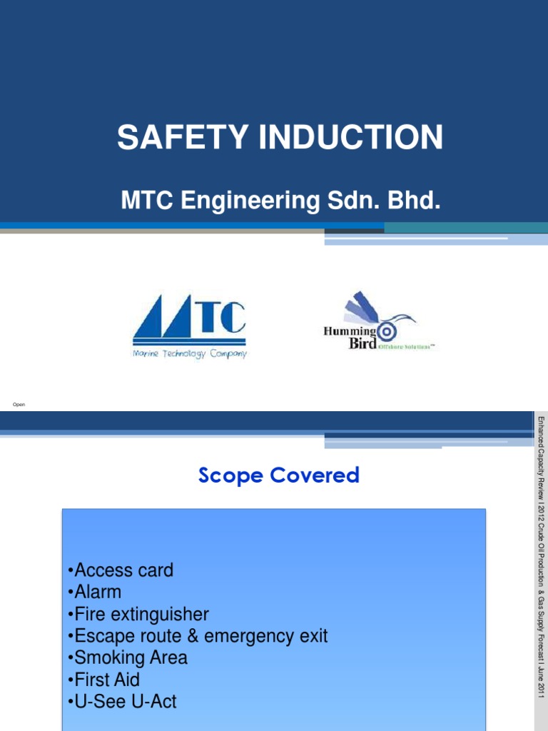 Safety Induction - Office | PDF | Fires | Hazards