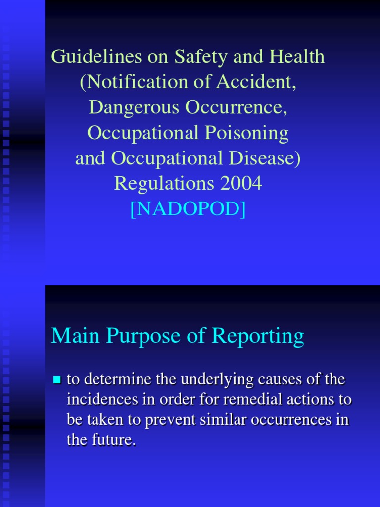 NADOPOD Guidelines | PDF | Physician | Employment