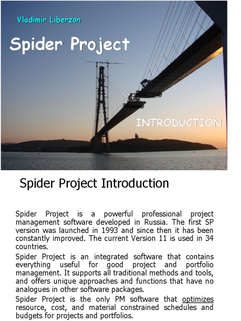 Spider Intro 2017 | PDF | Scheduling (Production Processes) | Monte ...