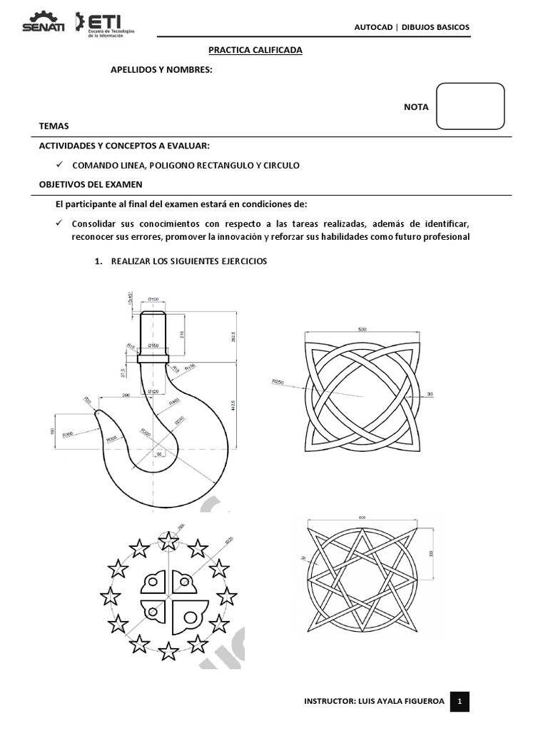 Practica Autocad 2 | PDF