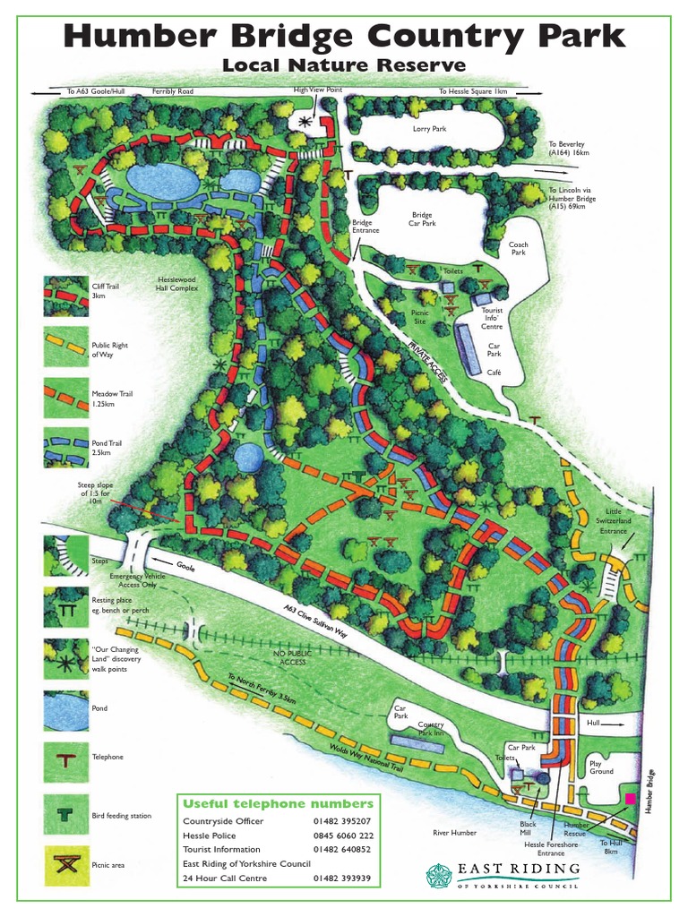 Humber Bridge Country Park: Local Nature Reserve | PDF | Transport ...