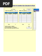 Aircon Horsepower and Room Size Guide | PDF | Air Conditioning ...