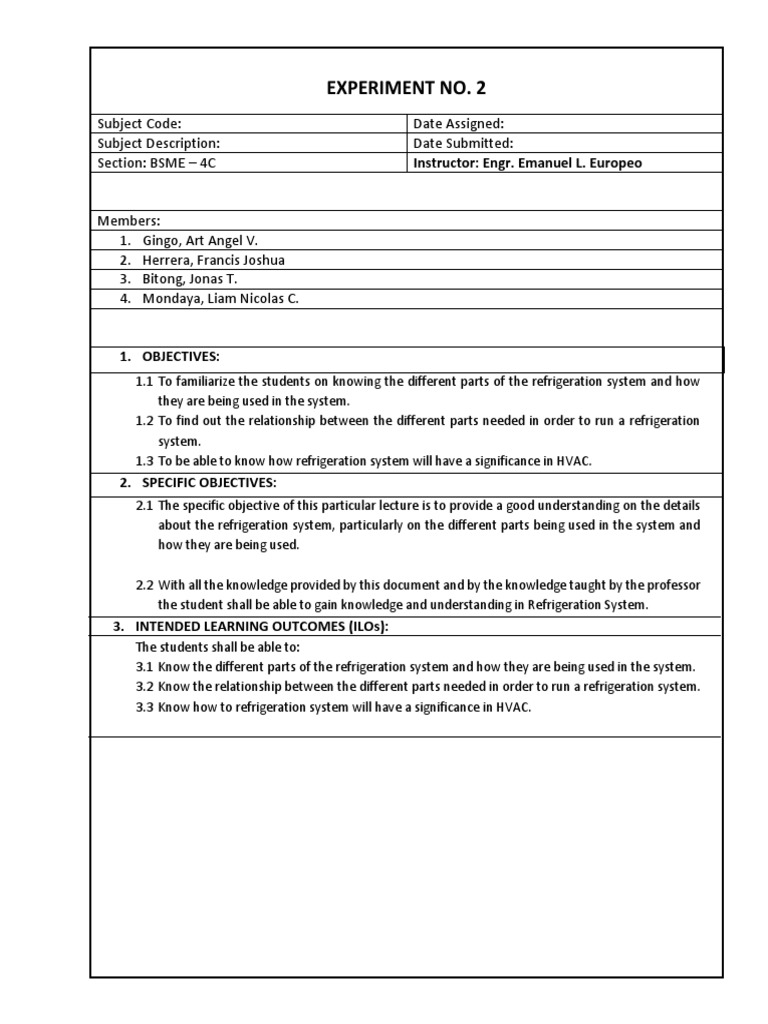 Experiment No. 2 ME LAB 2 | PDF | Science & Mathematics | Computers