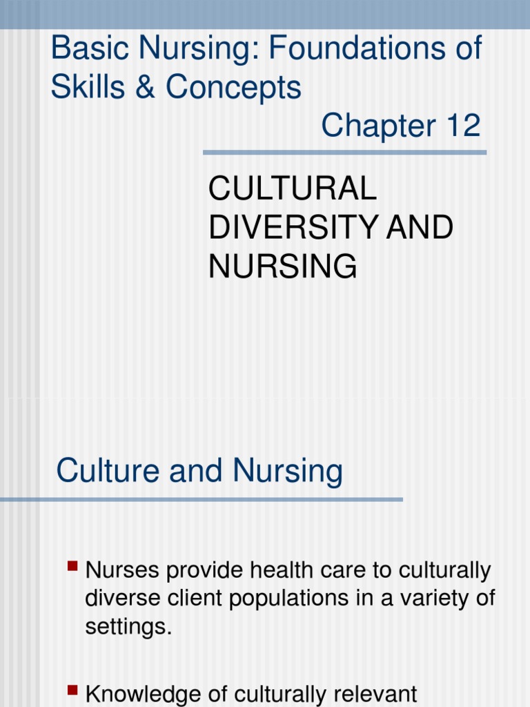 Cultural Diversity and Nursing | PDF | Ethnic Groups | Sexual Orientation