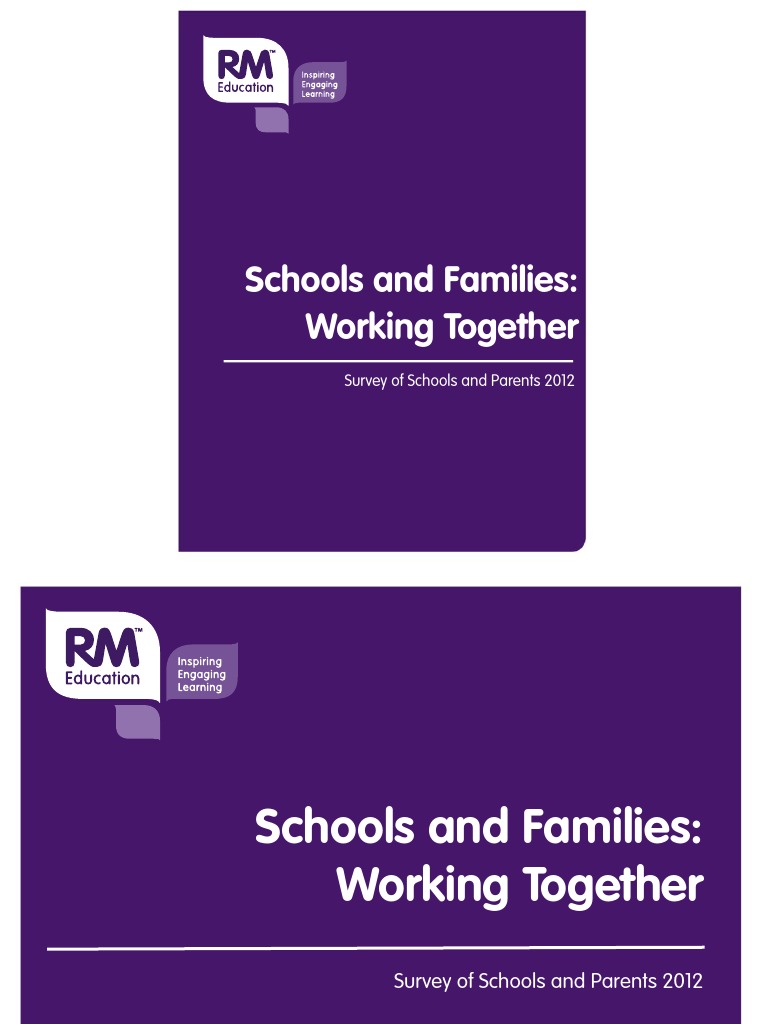 Schools and Families: Working Together | PDF | Survey Methodology ...