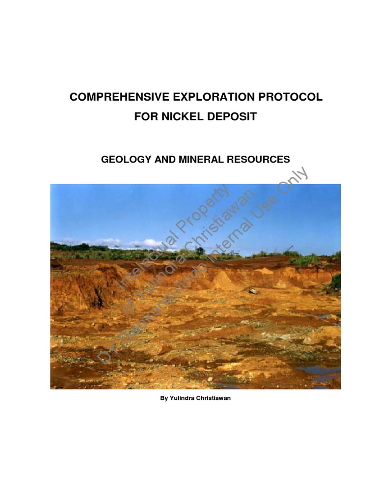 Pitting and Trenching for Nickel Exploration | PDF | Topography | Geology