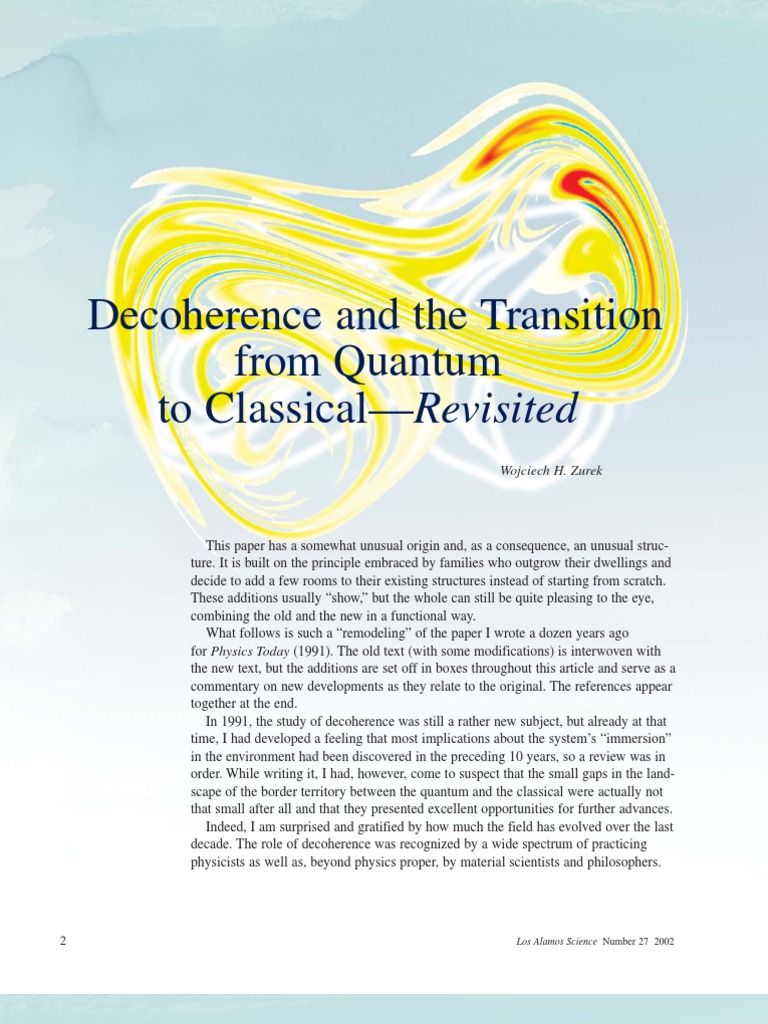 Zurek Decoherence | Many Worlds Interpretation | Quantum Mechanics