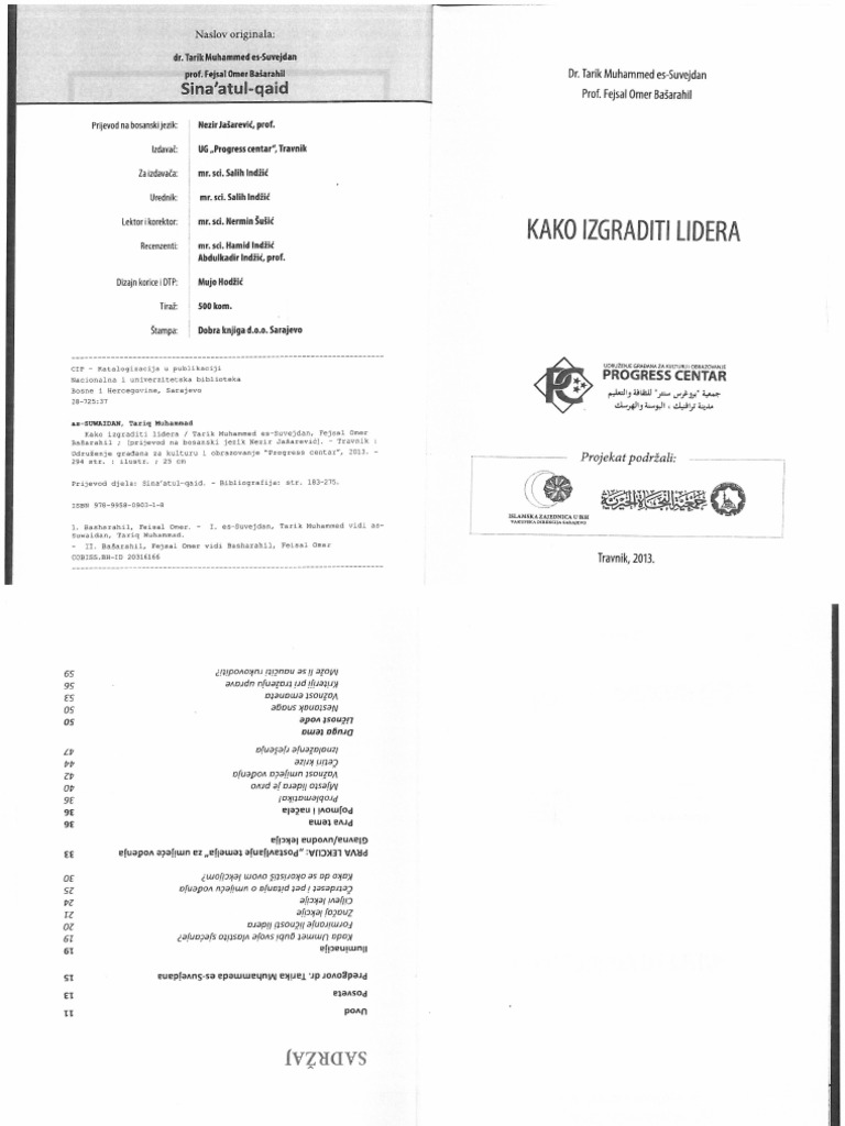 Kako Izgraditi Lidera | PDF