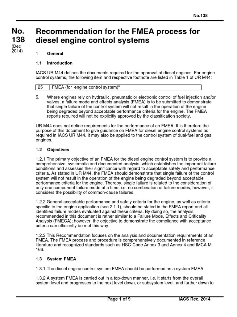 FMEA Guidelines | PDF | System | Reliability Engineering